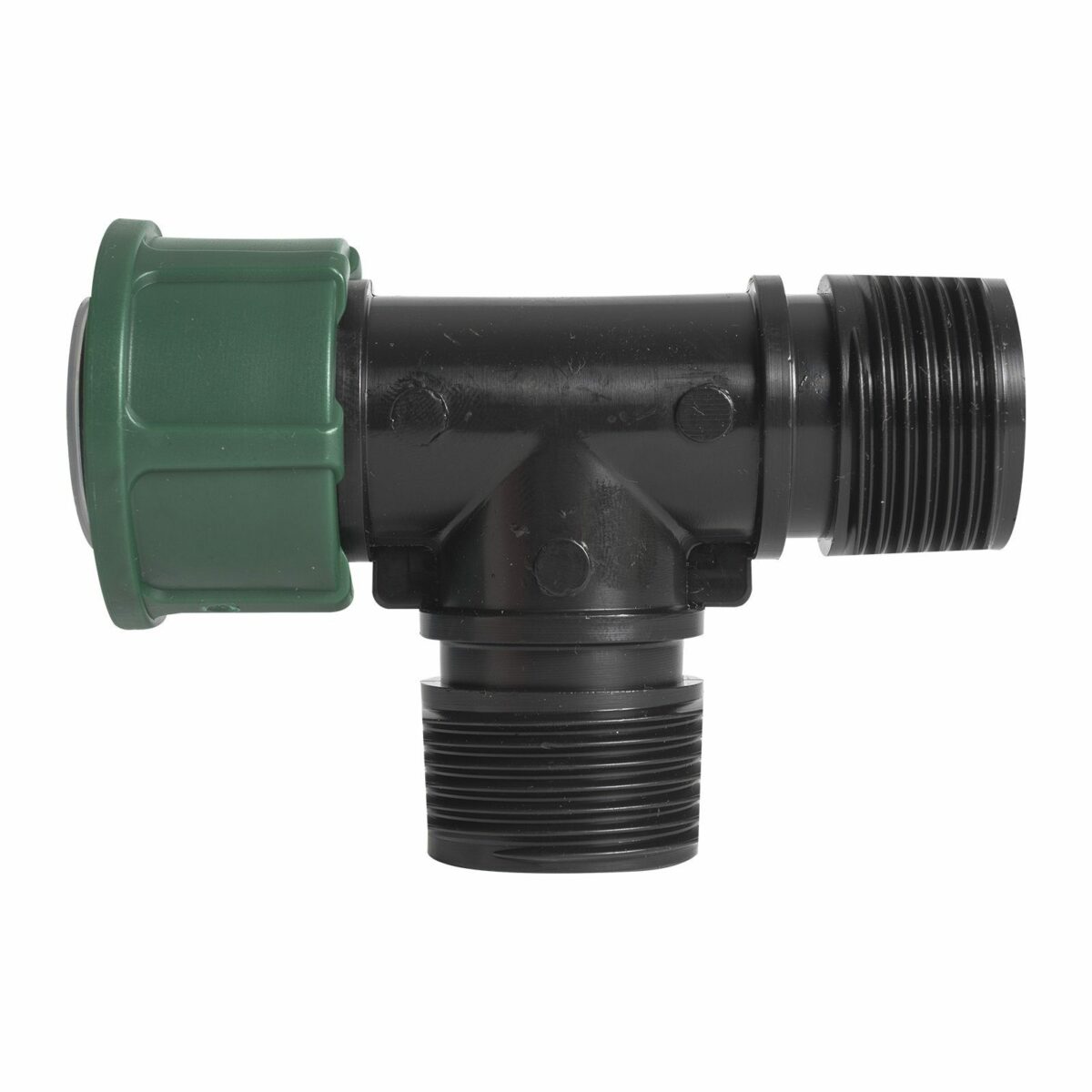 Irritec Doppelnippel mit 1" Außengewinde & Dichtung für Ventilverteilung - hydrify.de