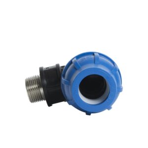 Irritec PE-Rohrverschraubung 25 mm Winkel mit 3/4" Messing Aussengewinde - hydrify.de