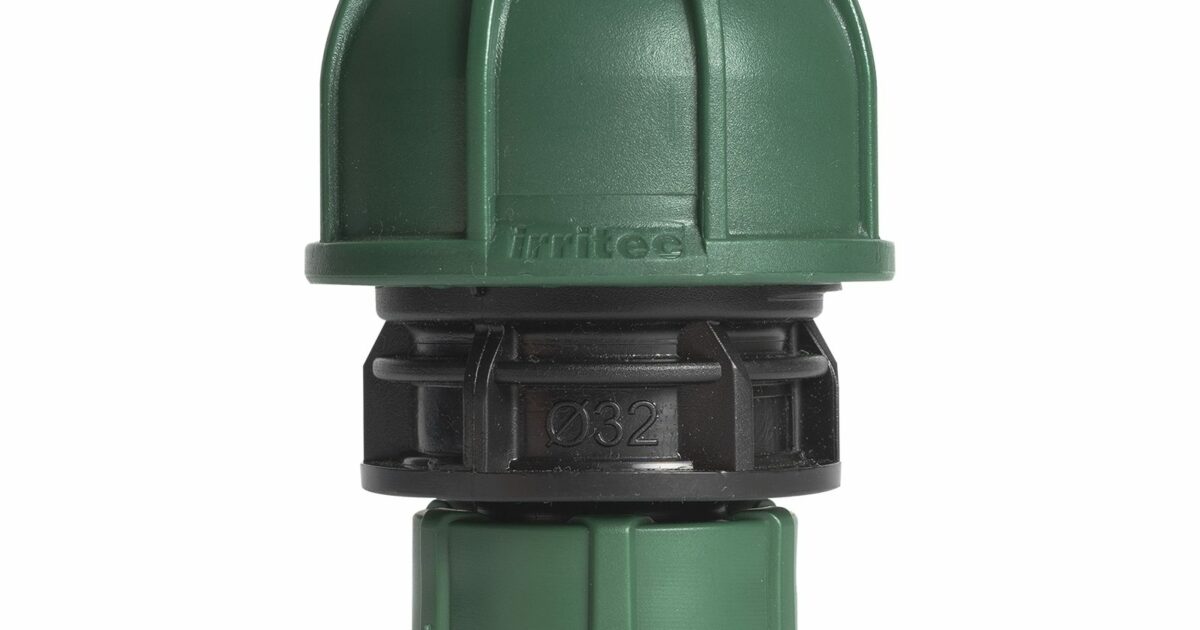 Irritec Klemmverbinder PE-Verschraubung Connecto™ PN10 mit Überwurfverschraubung - hydrify.de