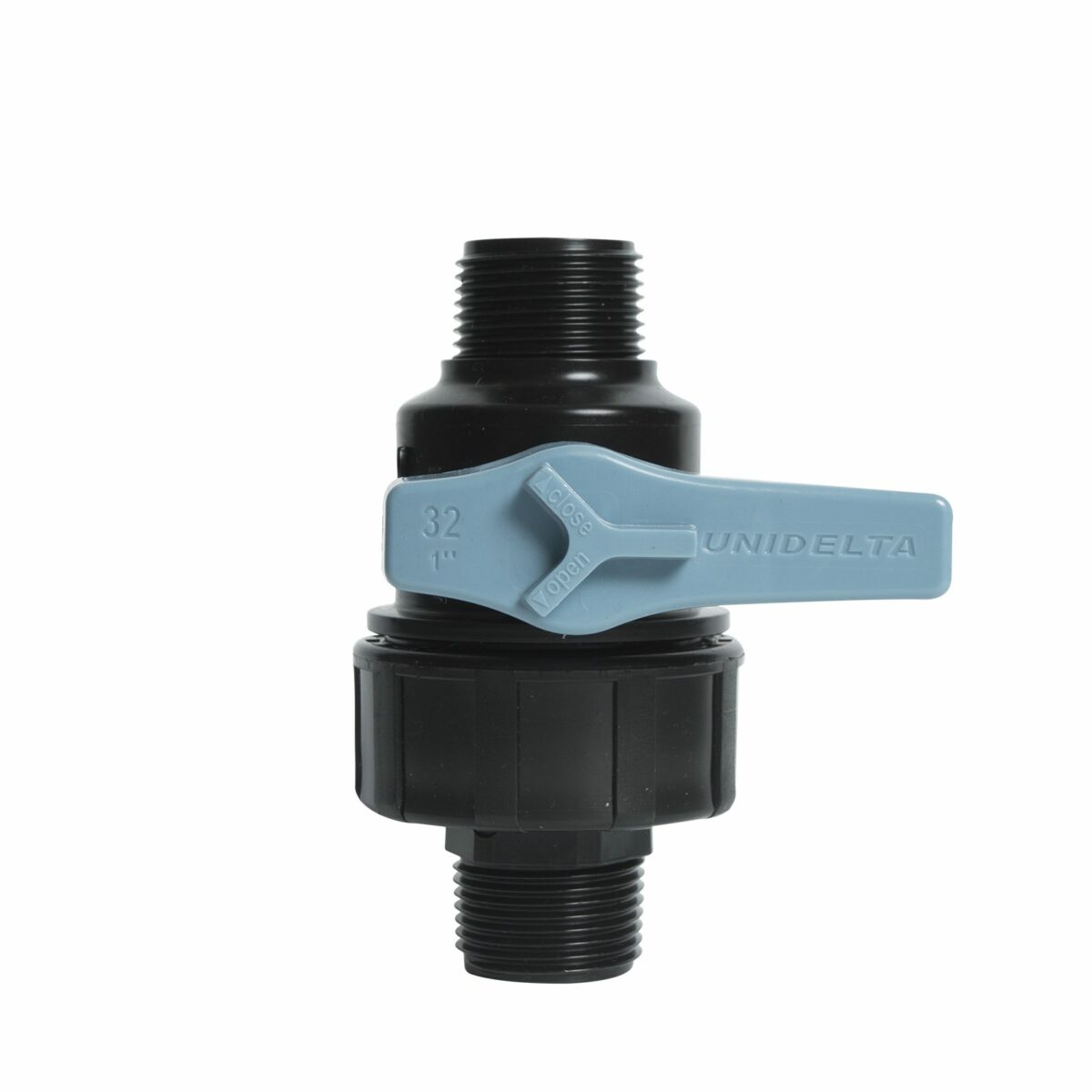 Irritec Doppelnippel mit 1" Außengewinde & Dichtung für Ventilverteilung - hydrify.de